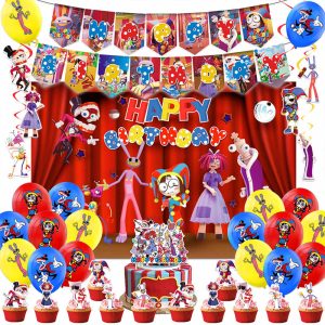Digital Circus Birthday Party Decorations | Digital Circus Plush