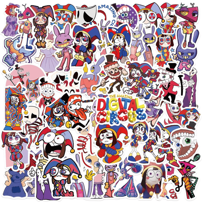 Digital Circus Stickers | Digital Circus Plush