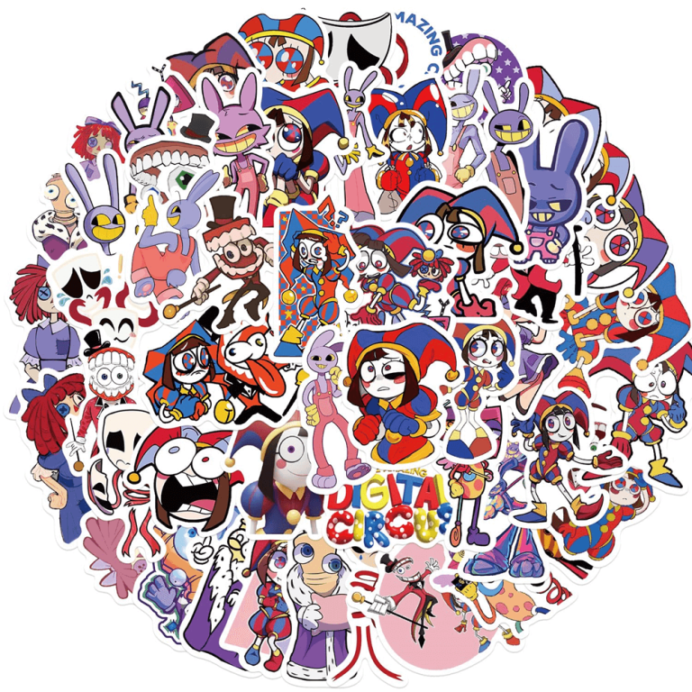 Digital Circus Stickers | Digital Circus Plush